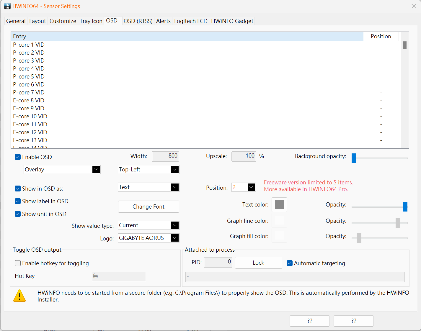 The New AORUS and HWiNFO Co-branded OSD Takes Your PC Experience to the ...