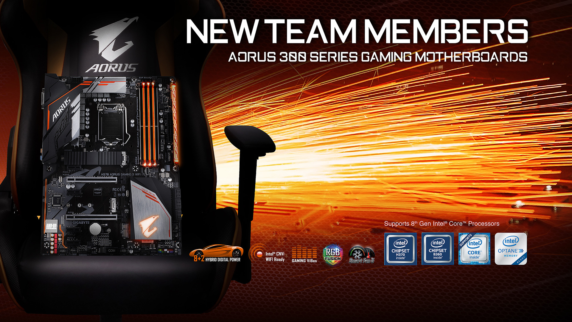 GIGABYTE H370 / B360 / H310 Motherboards