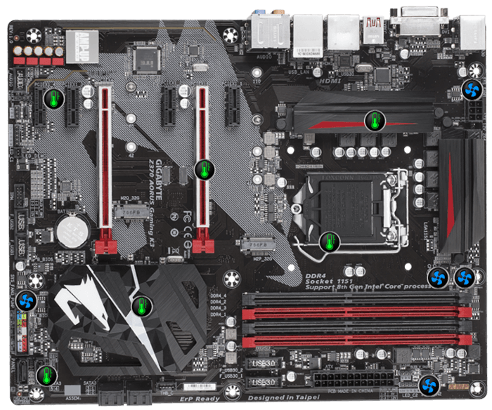 Z370 AORUS Gaming K3 (Rev. 1.0) - Преимущества | Материнские платы GIGABYTE